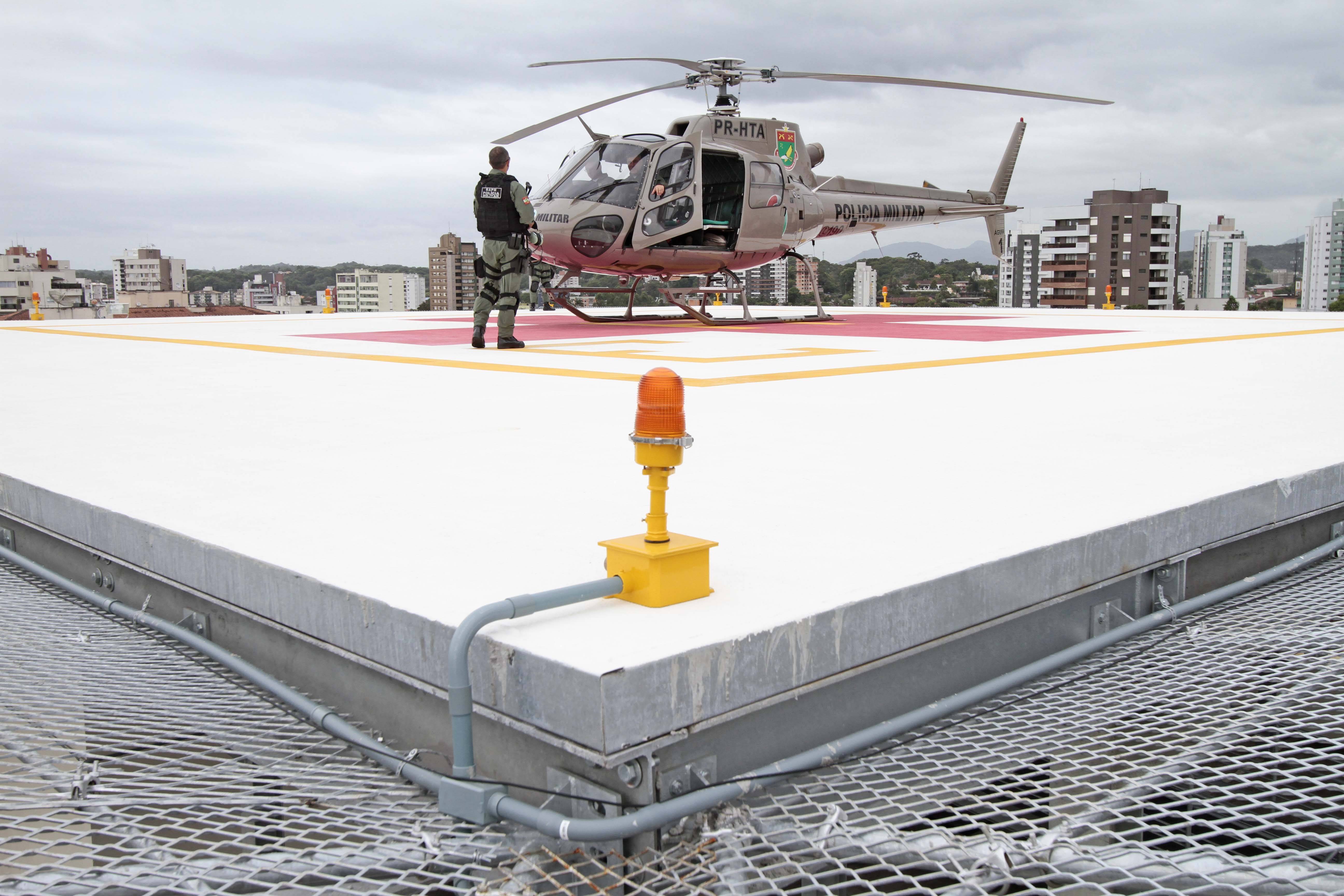 Inaugurado o novo heliponto do Hospital São José
